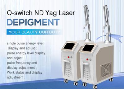 China Q Switch 532 Nm Nd Yag Laser For Skin Lightening / Carbon Peel Machine for sale