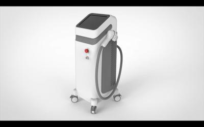China Permanent Vertical 808nm Diode Laser Hair Removal Machine 1 - 10Hz 2500W for sale