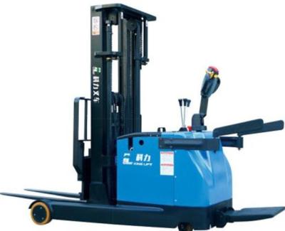 China Battery Operated Full Electric Stacker Truck 1.5 Ton Capacity 3m Lifting Height for sale