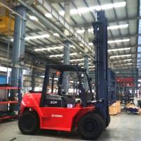 China XGMA 5 Ton Diesel Forklift XinChai 490BPG 3000mm Lifting Height V Shape Counterweight for sale