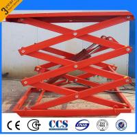 China Fixed Hydraulic Scissor Lift Table 500kg to 5000kg Capacity 1.8m to 7.5m Lifting Height for sale