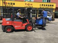 China XGMA 3.8 Ton Diesel Forklift Truck 3m Lifting Height CE Certified Wide View Mast for sale