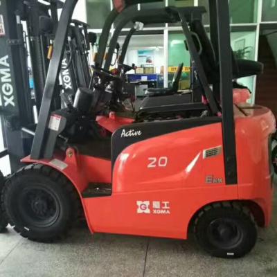 China Electric AC Motor Battery Forklift 2 Ton Capacity 48V 600Ah Safety Design for sale