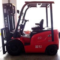 China 3.5 Ton Electric Forklift 80V 500Ah AC Battery Powered Industrial Forklift Truck for sale