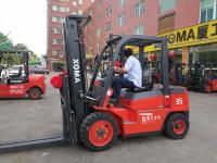 China XGMA 3.5 Ton Diesel Forklift Truck 3000mm Lifting Height 20km/H Max Speed for sale