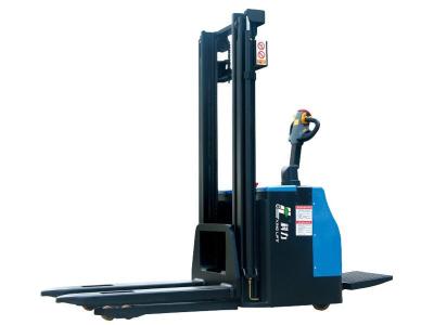 China Pedal Operation Electric Stacker Truck 2 Ton Capacity 4.5m Lifting Height AC Motor for sale
