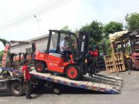 China XGMA CPCD35 3.5 Ton Diesel Forklift Pneumatic Tire 3000mm Lifting Height for sale