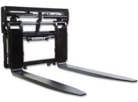 China Corrosion Resistant Forklift Fork Positioner , Side Shifting Fork Positioner With High Visibility for sale