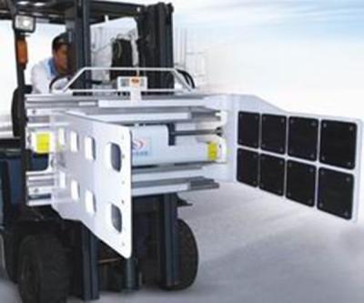 China Non Side Shifting Forklift Clamp Attachment Multi Purpose Clamp 350-450mm Arm Height for sale