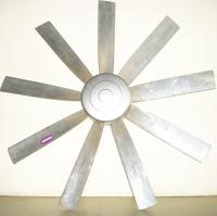 China Direct Motor Axial Flow Fan 380V 50Hz Aluminum Warehouse Ceiling Fan for sale