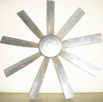China Direct Motor Axial Flow Fan 380V 50Hz Aluminum Warehouse Ceiling Fan for sale