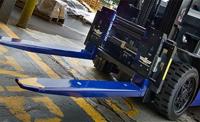 China Battery Powered Forklift Forks with Bluetooth Transmitters 2500 lb Capacity for sale