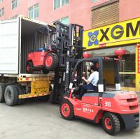 China XGMA CPC30 3 Ton Diesel Forklift 3000kg Capacity 4 Wheel Food Industry for sale