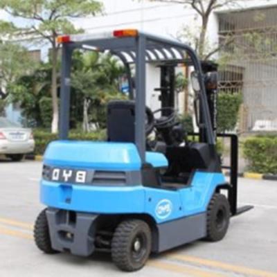 China BYD Electric Counterbalance Forklift 3 Ton Load Capacity 80V 400Ah Battery for sale