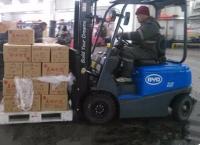 China BYD CPD15 1.5 Ton Electric Forklift 80V AC Motor with TFT Display for sale