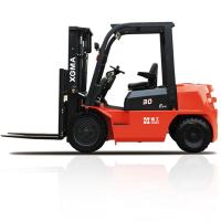 China XGMA 3 Ton Diesel Forklift 3000kg Capacity 3 Stage Mast 4.5m Lifting Height for sale