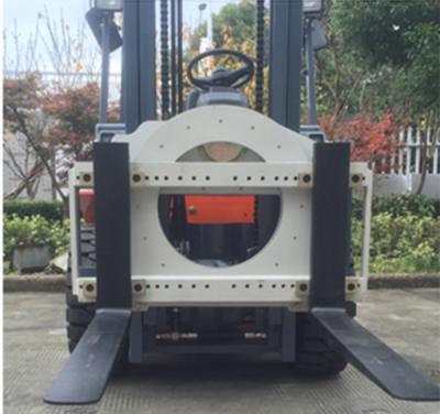 China Hydraulic Rotating Fork Forklift Attachment 1200mm Carriage Width Class 3 3500kg Capacity for sale