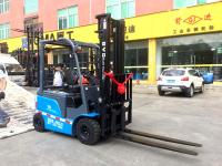 China BYD 3.5 Ton Electric Forklift 80V 540Ah Battery Pneumatic Tires CPD35 for sale