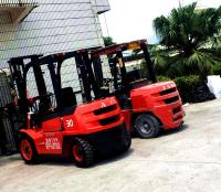 China XGMA 3 Ton Diesel Forklift 3-6m Lifting Height Paper Roll Handling for sale