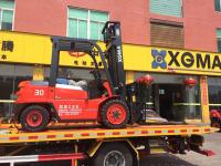 China XGMA 3 Ton Diesel Forklift 3500kg Capacity Hydraulic Transmission 2 Stage Mast for sale