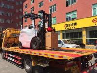 China XGMA 2.5 Ton Electric Forklift Truck 3 Stage Free Lifting Mast 48V for sale