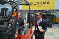 China 3t 4.2t Diesel Internal Combustion Forklift with Mitsubishi Hydraulic Pump 4200kg for sale
