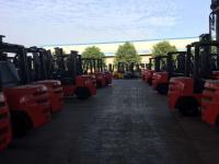 China 3t 4.2t Diesel Internal Combustion Forklift with Mitsubishi Hydraulic Pump 4200kg for sale