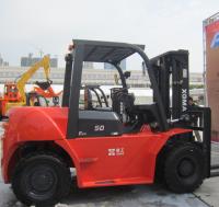 China 7 Ton Diesel Forklift Pneumatic Standard Tire Internal Combustion 3000mm Lifting Height for sale