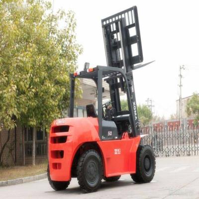 China 8 Ton Diesel Forklift 1600x180x80mm Forks 3000mm Lifting Height Mitsubishi S4S Engine for sale