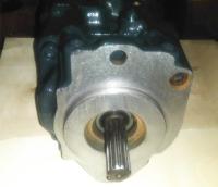 China Mitsubishi Forklift S4E Hydraulic Gear Pump 91271-26200 Aluminium 2 Stage for sale