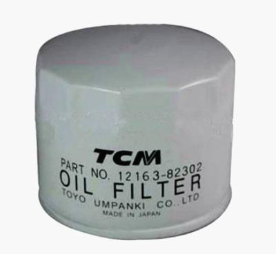 China TCM Forklift Oil Filter 0.6KG White Color 12163-82302 Transmission System Part for sale