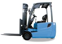 China Efficient Driving Electric Warehouse Forklift 48V 4901Ah Compact Structure With 3 Wheel for sale