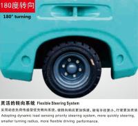 China Efficient Driving Electric Warehouse Forklift 48V 4901Ah Compact Structure With 3 Wheel for sale