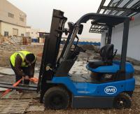 China BYD CPD25 2.5 Ton Electric Counterbalance Forklift 3m Lifting Height AC Drive for sale