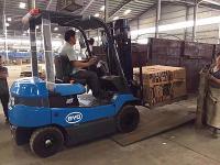 China 2.5 Ton Counterbalance Electric Stacker Forklift 3m Lifting Height 80V Battery for sale