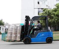 China BYD CPD35 3.5 Ton Electric Forklift Truck 80V 540Ah Battery Warehouse Handling Equipment for sale