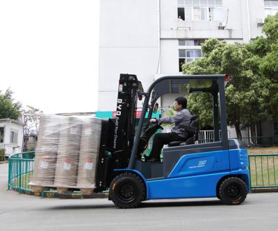 China BYD CPD35 3.5 Ton Electric Forklift Truck 80V 540Ah Battery Warehouse Handling Equipment for sale