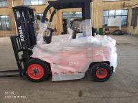 China 3 Ton Diesel Counterbalance Forklift 3000mm Lifting Height Energy Saving Container Mast for sale