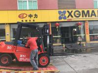 China XGMA CPC30 3 Ton Diesel Forklift Truck 3000kg Capacity Hydraulic Transmission for sale