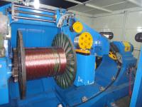 China 800RPM Double Twisting Copper Bunching Machine For Power Cable / Copper Conductor for sale