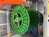 China 1250mm Corrugated Cable Bobbin  For Wire / Cable Metal Reel Steel Drum for sale