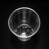 China Transparent 12oz 90mm PLA Disposable Cups OEM Logo for Bubble Tea and Cold Drinks for sale