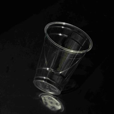 China OEM 95mm PET Plastic Cups 12oz Bubble Tea Cups Custom Logo For Cold Beverages for sale