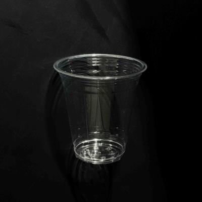 China Food Grade 98mm PET 16oz Bubble Tea Cups Custom Logo Printing for Cold Beverages for sale