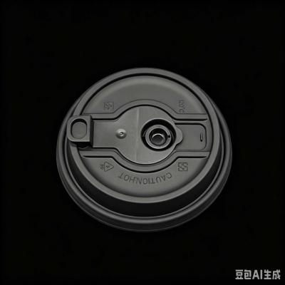 China OEM 90mm Leak Proof Split PP Cup Lids for Secure Takeaway Tea and Beverage Packaging for sale