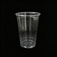 China OEM Logo 14oz 460ml Compostable PLA Cups 90mm Rim Cold Drink Cups Eco Packaging for sale