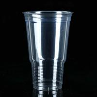 China Beverage Packaging PLA Disposable Cups 32oz 1030ml With 115mm Extra Wide Rim for sale
