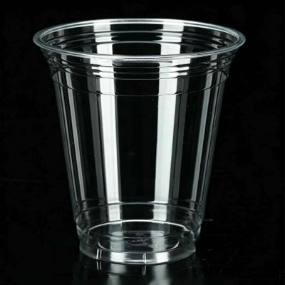 China 98mm Wide Opening PLA Compostable Cups 12oz 400ml For Custom Drink Packaging for sale