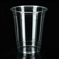 China 500ml Clear 16oz Compostable Cold Cups Leak Resistant For Juice And Takeaway Drinks for sale
