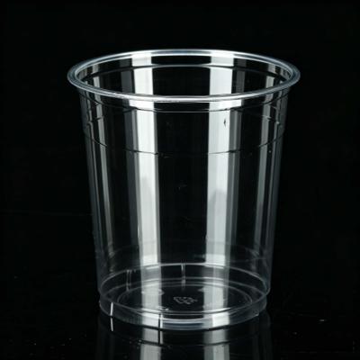 China 18oz 560ml PLA Wide Base Cups for Specialty Beverages and Custom Drink Packaging for sale